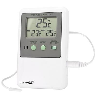 Probe thermometer - VWR - with LCD display / laboratory / programmable