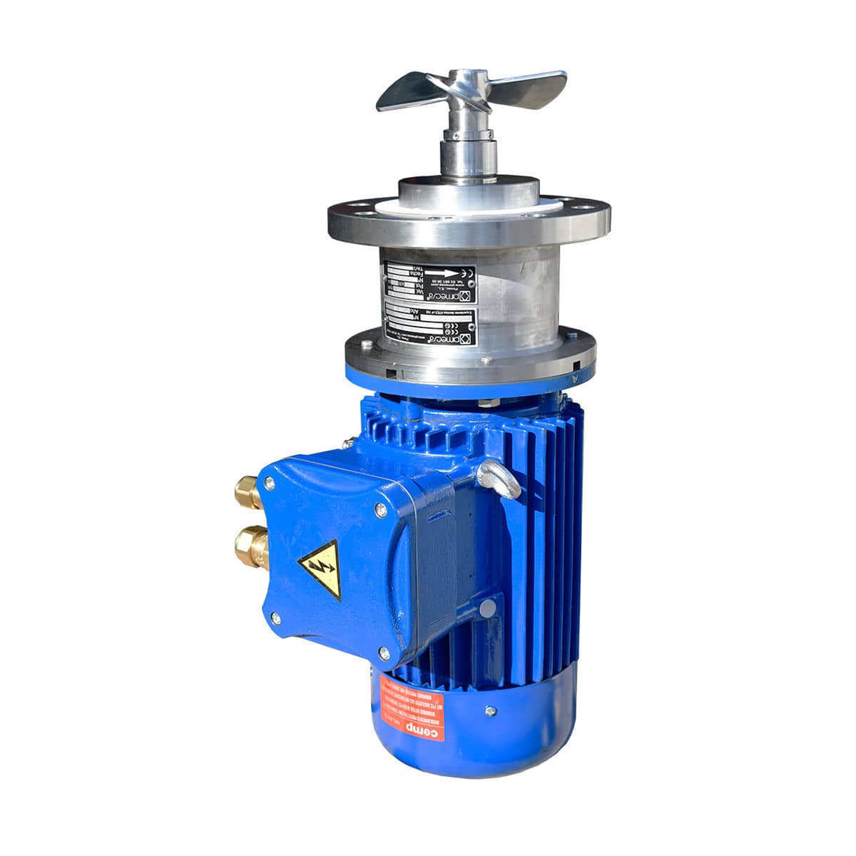 Marine agitator - PIMECSA - for liquids / vertical / bottom-entry