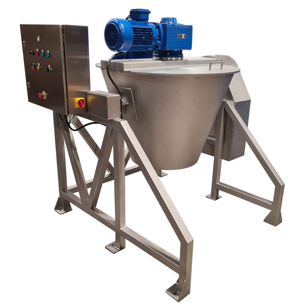 Batch mixer - PIMECSA - for solids / vertical / for the food industry