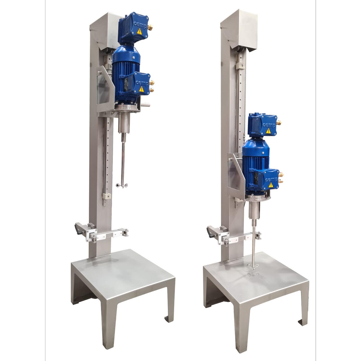 Agitator support - PIMECSA - steel / fixed / mobile