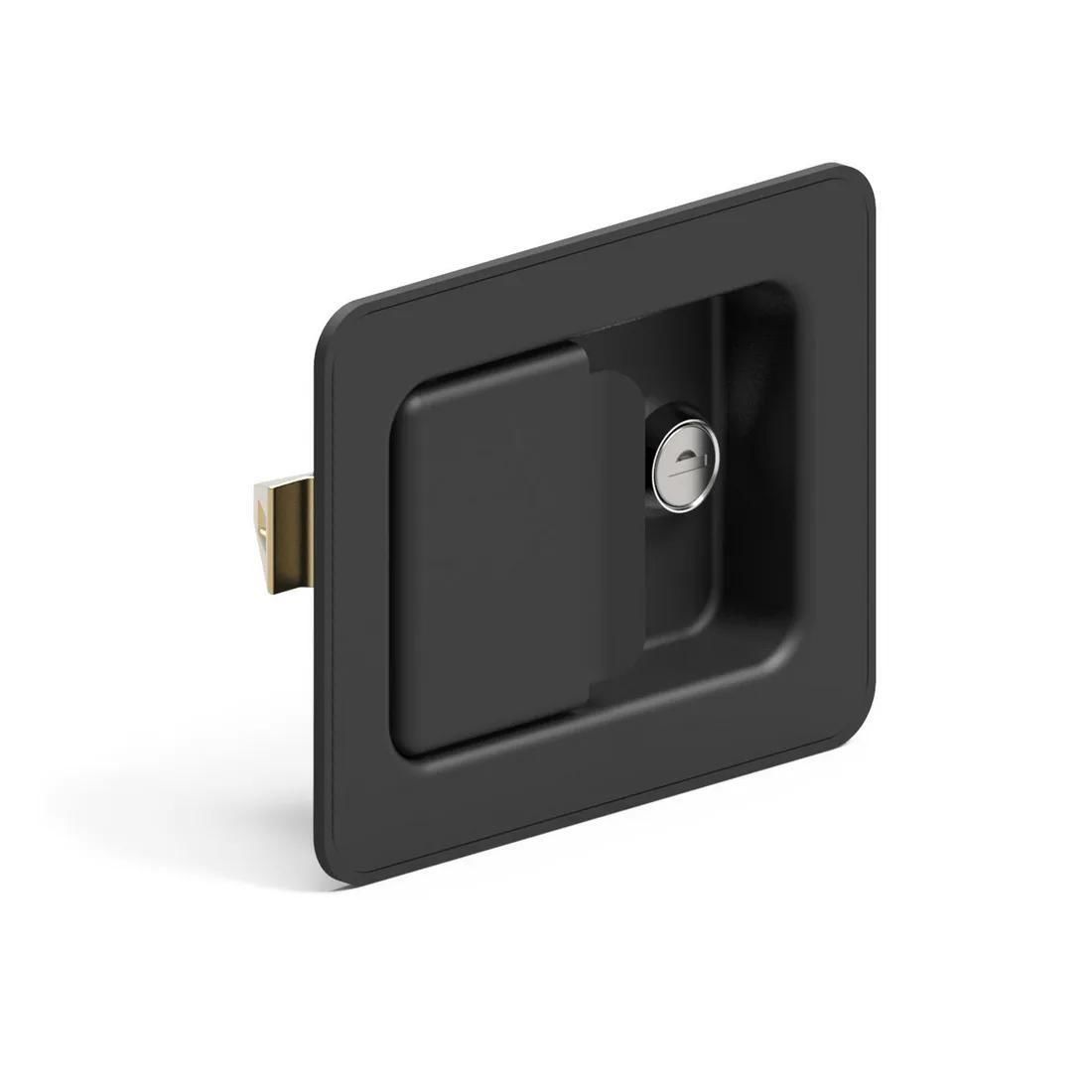 Lock latch - 20048433 - Essentra Components - cam / push-to-close / keyed