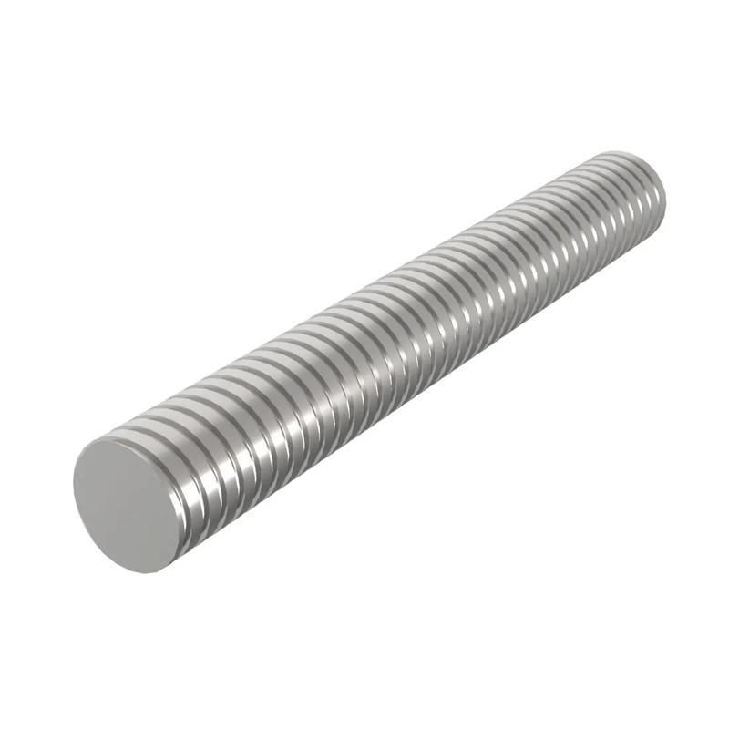 Trapezoidal lead screw - SRL13 - Essentra Components - steel / 316 ...