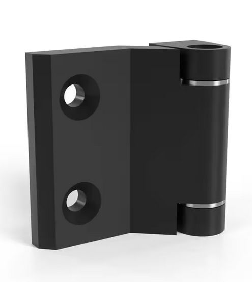 Corner hinge - 20061227 - Essentra Components - zinc alloy / screw-in / 90°