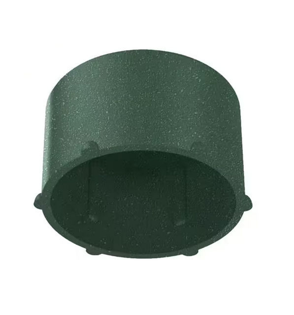 Threaded cap - SRCFBPCR - Essentra Components - press-fit / round / low ...