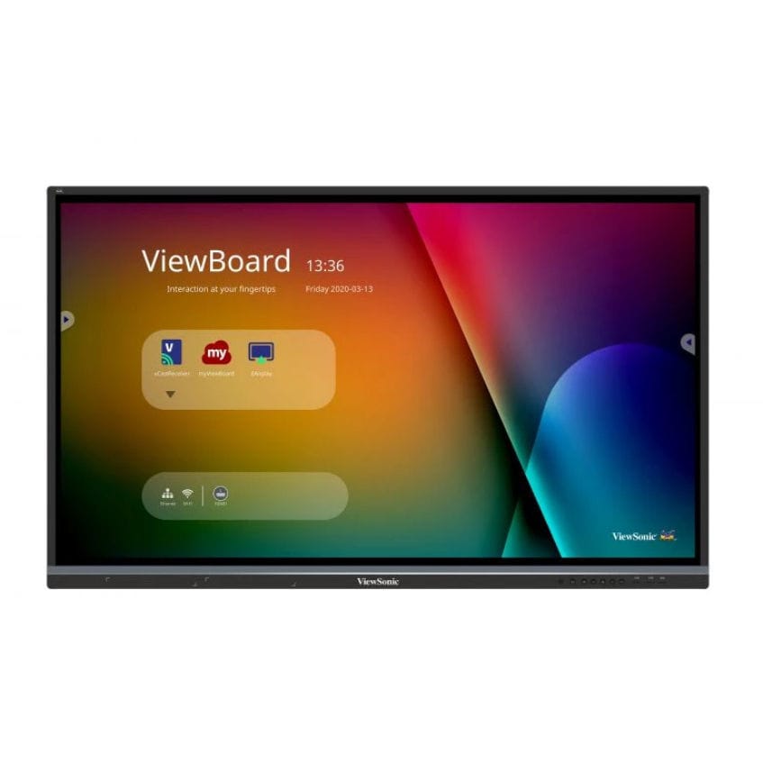 LCD monitor - IFP7550-3 - ViewSonic - touch screen / digitall / 75"