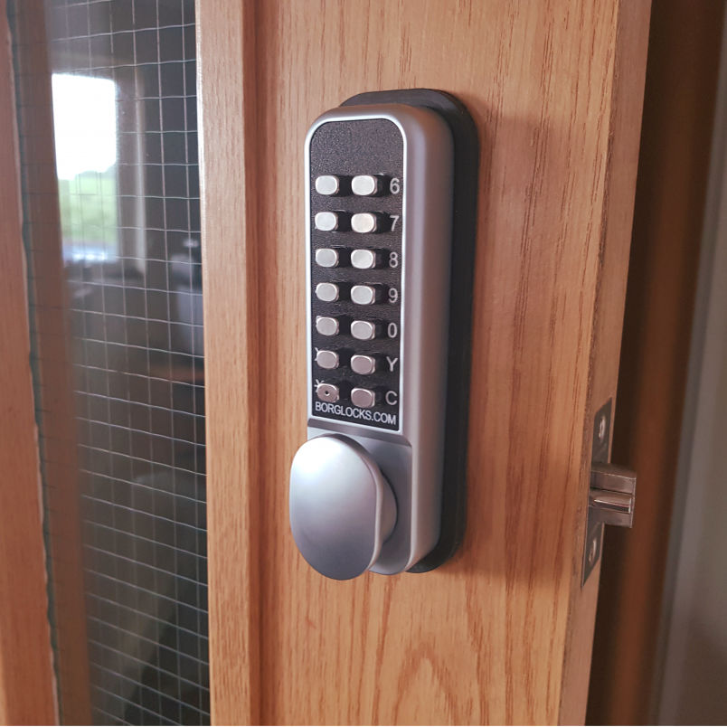 Mechanical lock - BL2001 ECP - Borglocks - for door