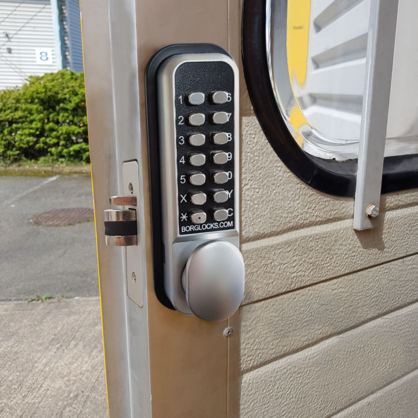 Mechanical lock - BL2002 ECP - Borglocks - for door