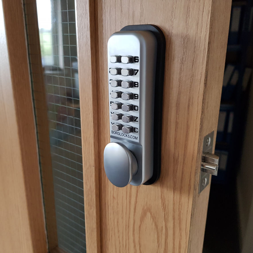 Mechanical lock - BL2021 - Borglocks - for door