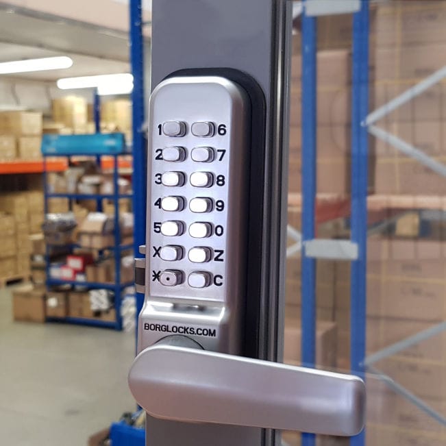 Mechanical lock - BL2422 ECP - Borglocks - for doors