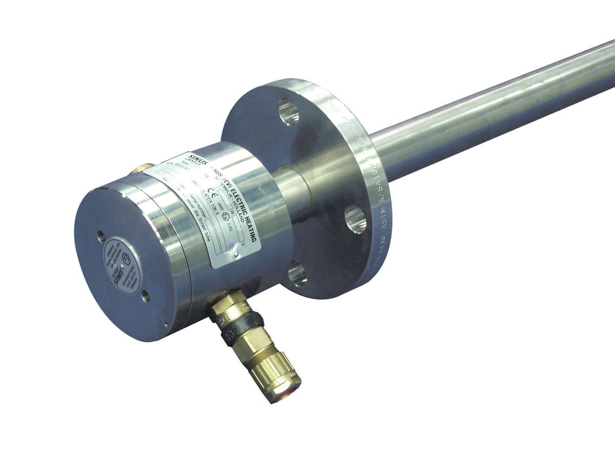 Immersion heater - D-8530 series - Sinus-Jevi Electric Heating B.V.