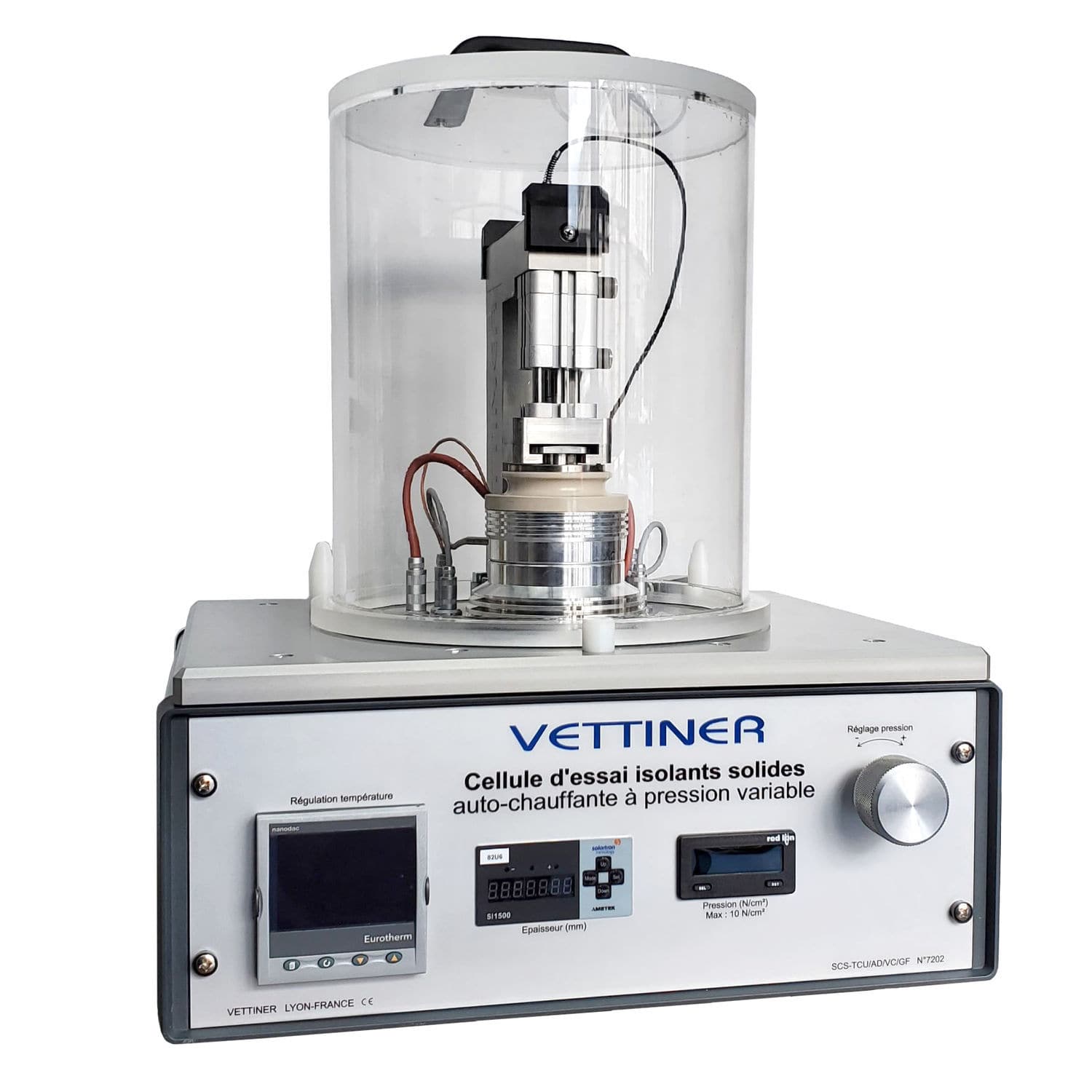 Capacitance test cell - SCS 20/60 SH - Vettiner - tangent delta / for ...
