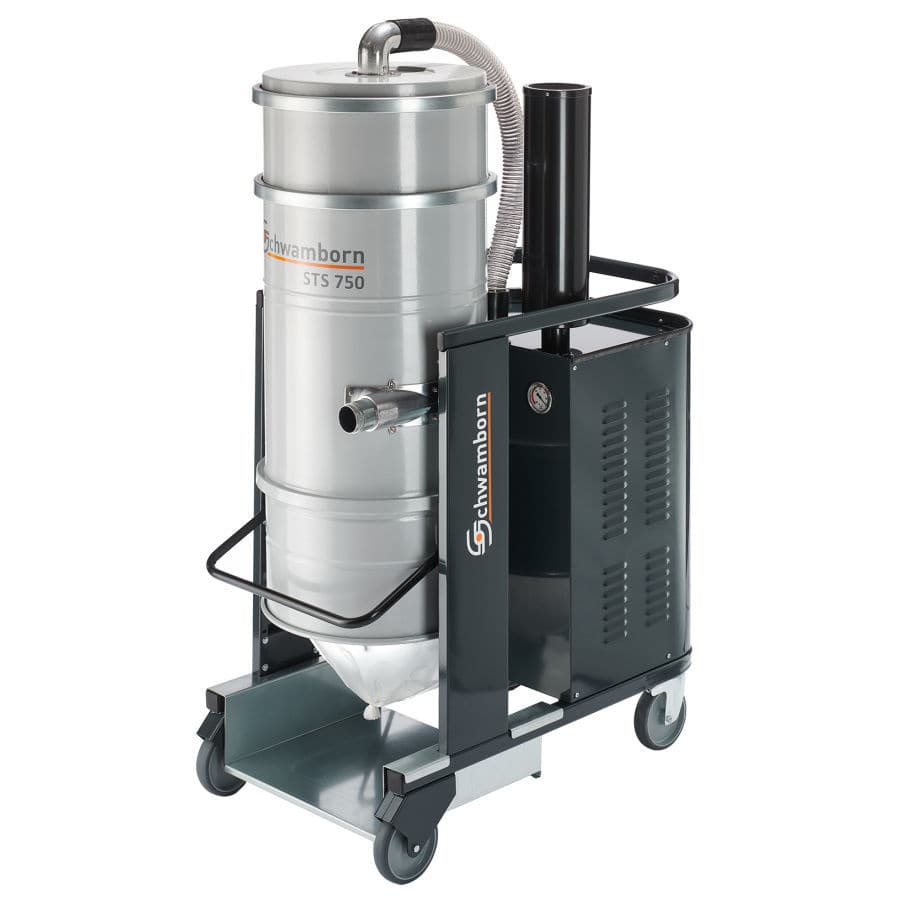 Industrial vacuum cleaner - STS 750 - Schwamborn - dry / dust / electric