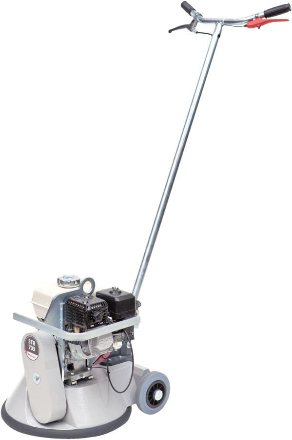 Disc sander - STR 703 - Schwamborn - mobile / manual / for concrete floors