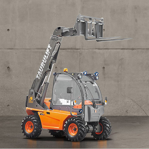 Compact telehandler - T144H - AUSA - manoeuvrable