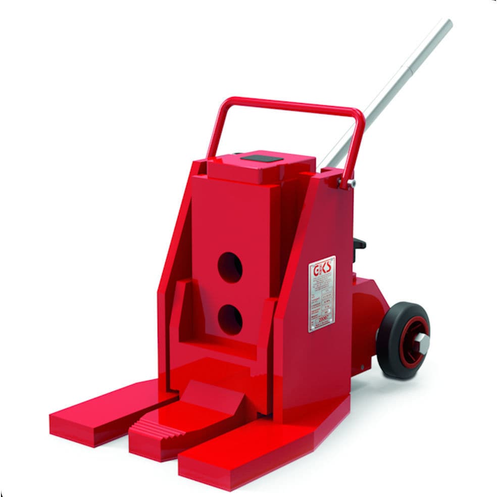 Toe jack - G10 - GKS-PERFEKT - hydraulic / 10 tons / for lifting ...