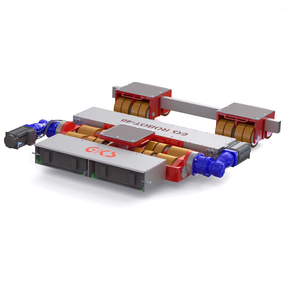 Heavy load moving skate - ROBOT 40 - GKS-PERFEKT - self-propelled / transport / battery-powered