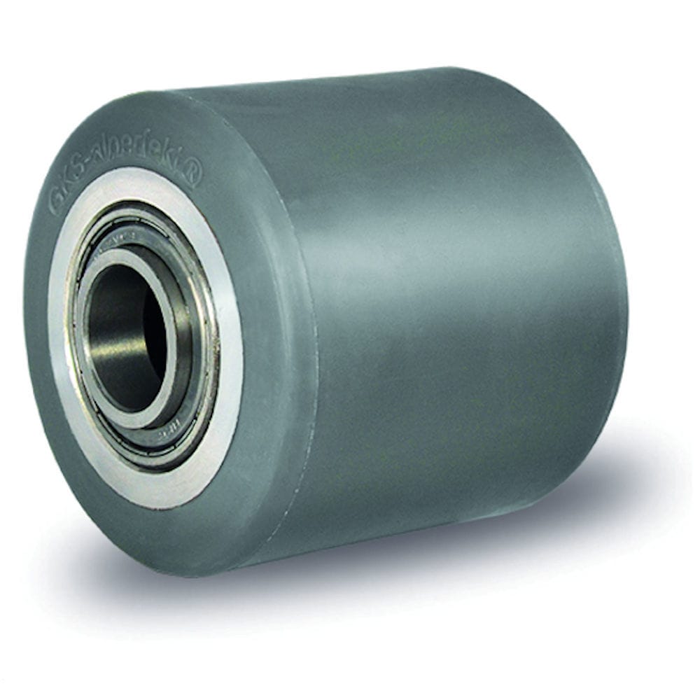 Heavy-duty wheel type roller - ALPERFEKT® PUR small - GKS-PERFEKT ...