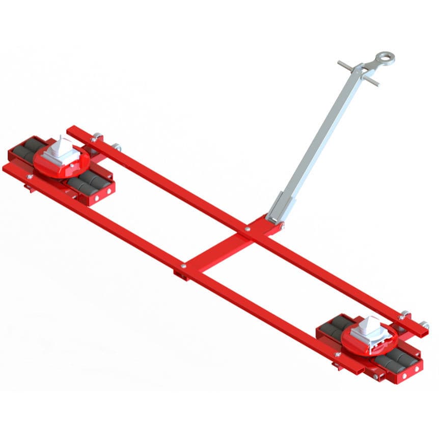 Heavy load moving skate - TL12-c - GKS-PERFEKT - with 4-point support ...