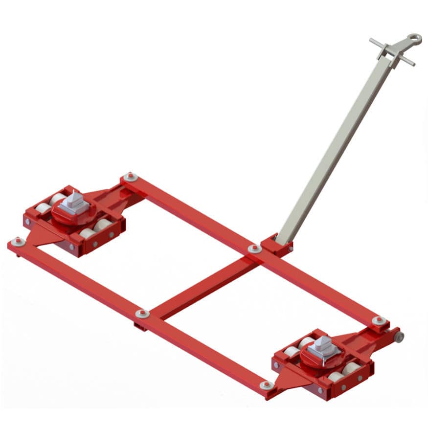Heavy load moving skate - TL20-c - GKS-PERFEKT - with 4-point support ...