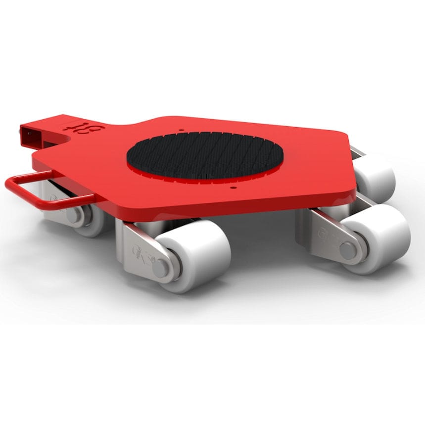 Rotary moving skate - RL8 - GKS-PERFEKT - for heavy loads / transport / 360°