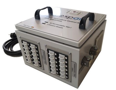 Temperature data acquisition system - Coexpair s.a. - portable / with ...