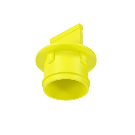 Finned plug - TTI series - B.M.P - male / plastic / for hoses