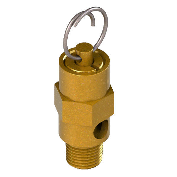 Threaded safety relief valve - U200 series - Valve Check, Inc