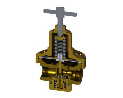 Oxygen pressure regulator - PR series - Generant - single-stage / dome ...