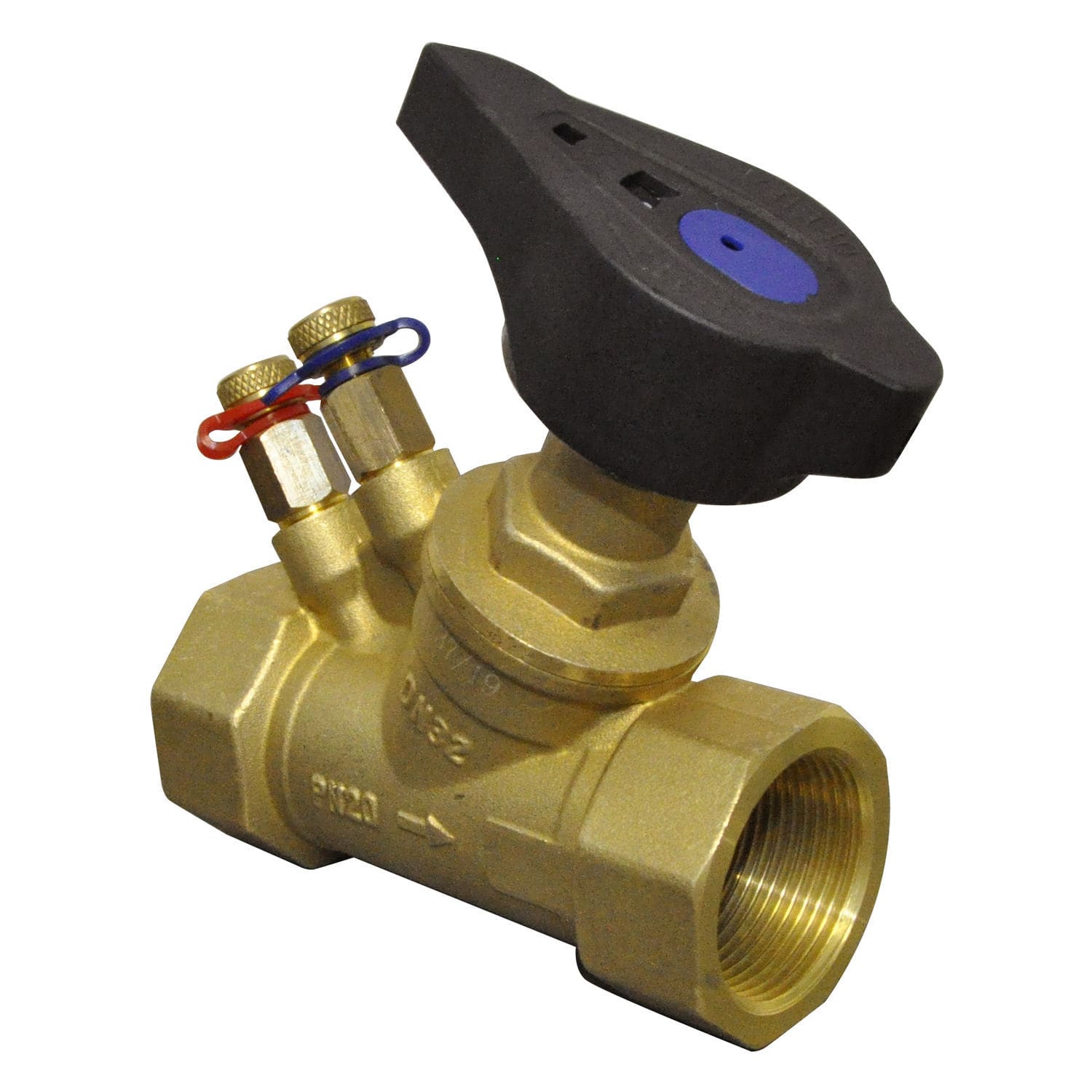Plug valve - EKOFLUX SVO - Brandoni - hand / shut-off / for water