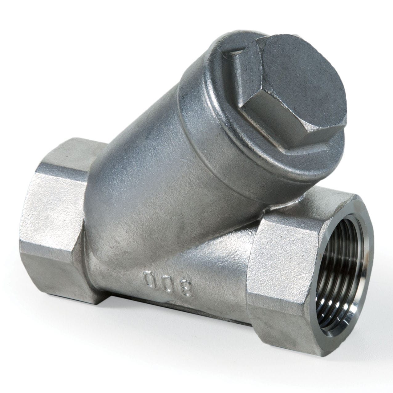 Piston check valve - Y6 - Brandoni - threaded / Y / stainless steel