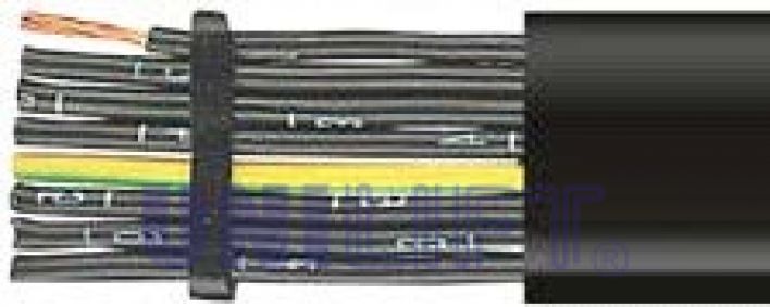 Power optical cable - NGFLGÖU UL - UNILIFT - flat / outdoor / industrial