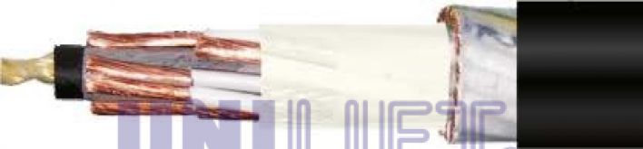 Power optical cable - REELTEC PUR-HF - UNILIFT - round / outdoor / PUR