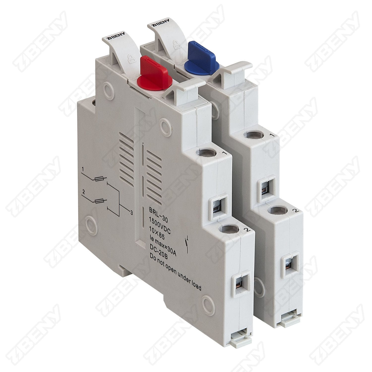 DIN rail fuse holder - BRL-30 - Zhejiang Benyi Electrical Co.,ltd ...