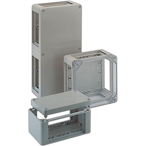 Enclosure with flange - PFS series - ROSE Systemtechnik - rectangular ...