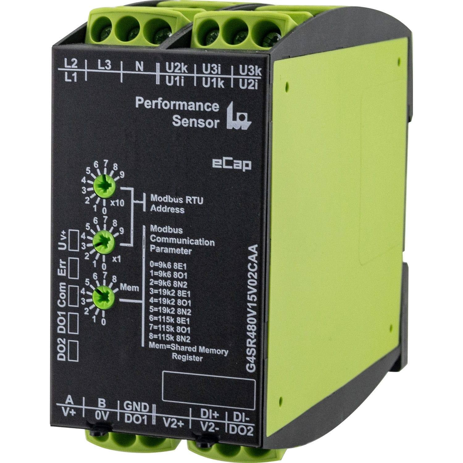 Modbus electrical energy meter - G4SR480V5A02CAA - TELE Haase ...