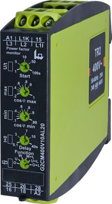 Power factor monitoring relay - G2CM400V10AL20 - TELE Haase ...