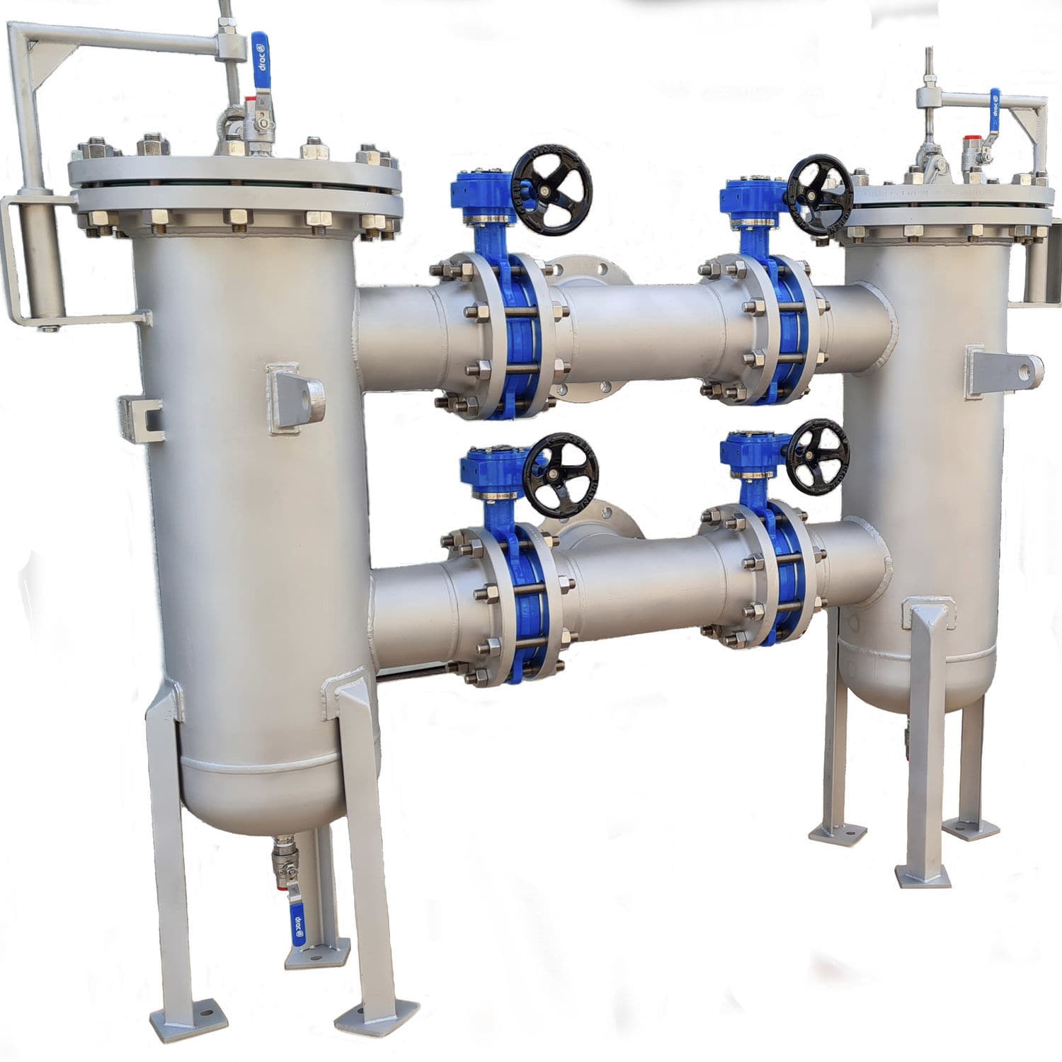 Duplex filter housing - 145 - DRAC ENGINYERS, S.L. - basket / for ...