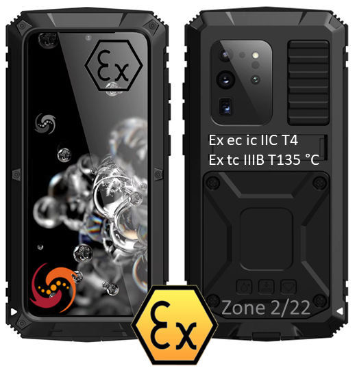WiFi industrial smartphone - MOB-EX-SAM-S24 series - Atexxo B.V ...