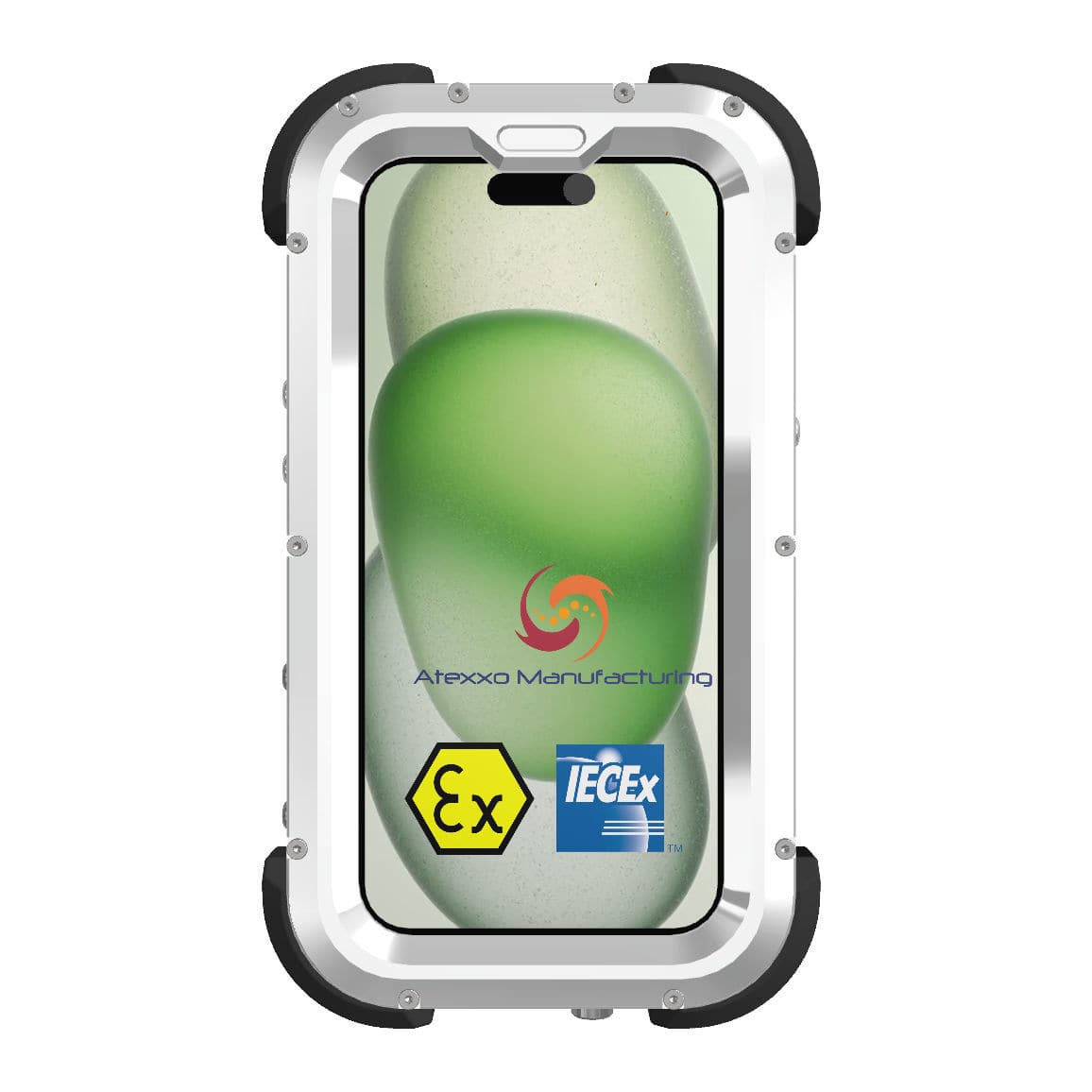 5G industrial smartphone - MOB-EXd-IPH-15 series - Atexxo B.V. - for ...