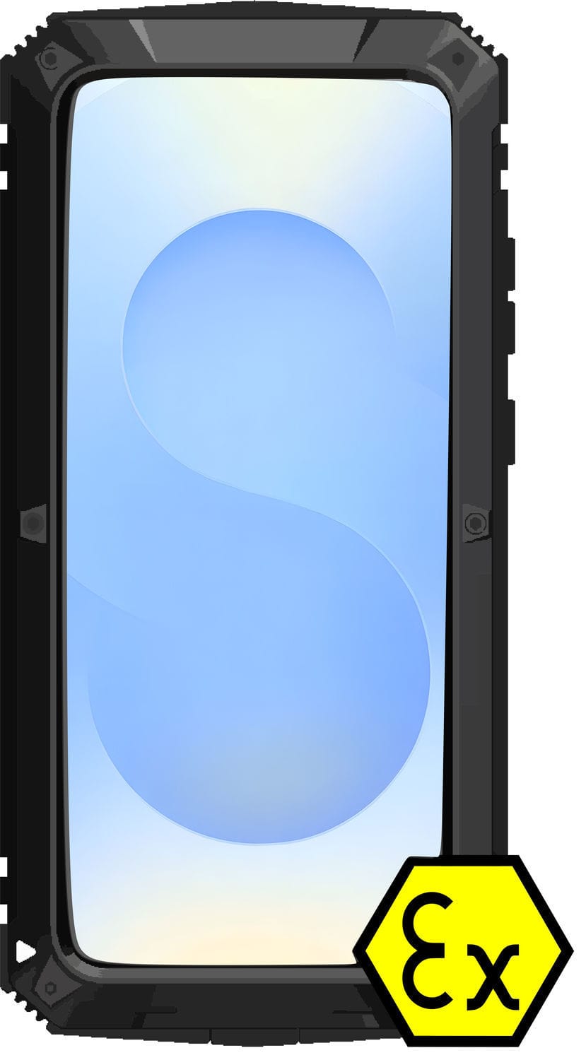 LTE industrial smartphone - MOB-EX-SAM-S25 - Atexxo B.V. - WiFi ...