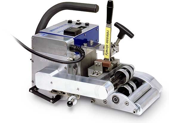 Wedge welding machine - Geoweld Plus - Wegener International GmbH ...