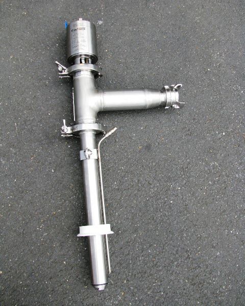 Pasty product filling pipe - ERIMAC
