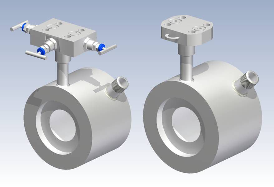 Mass flow meter - STEEMCO-MAS - EMCO Controls A/S - for steam / flange ...