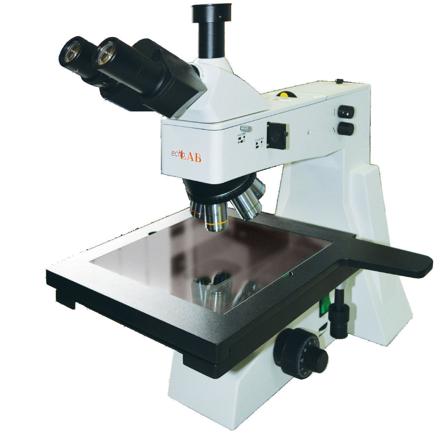 Analysis microscope - UM 300I BD - EchoLAB - upright / trinocular ...
