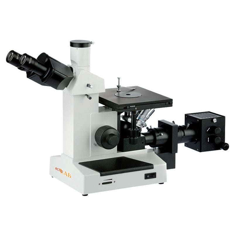 Analysis microscope - IM 100 - EchoLAB - inverted / trinocular / bright ...