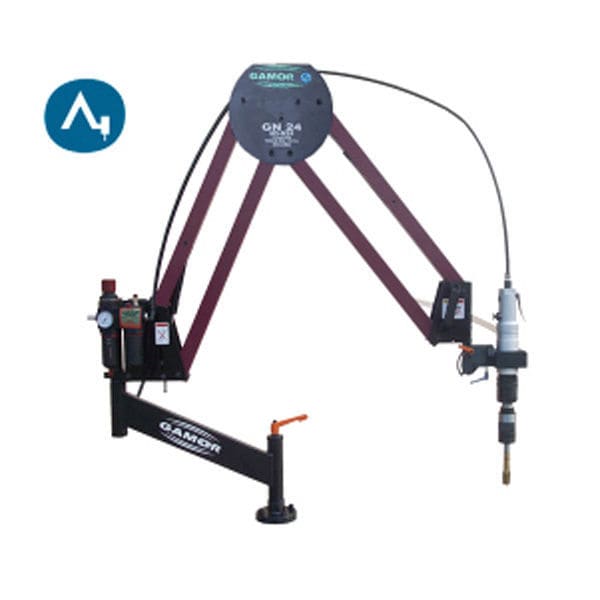 Swing-arm tapping machine - GN20 M4-M20 - GAMOR - pneumatic
