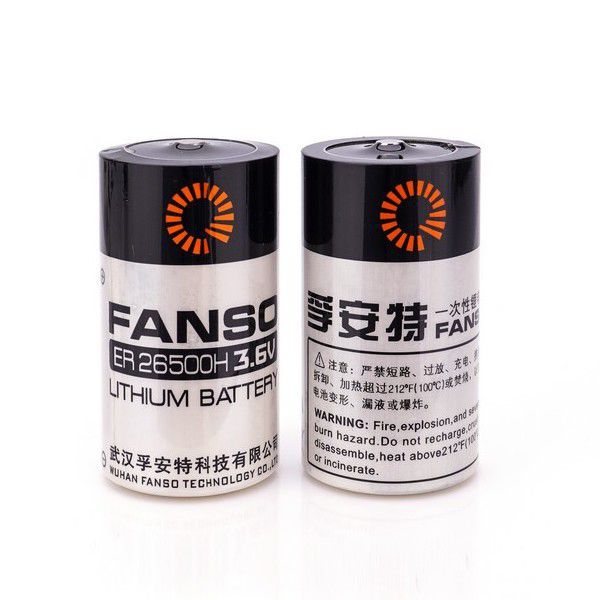 Li-MnO2 battery - ER26500H - Wuhan Fanso Technology Co., Ltd. - C type ...