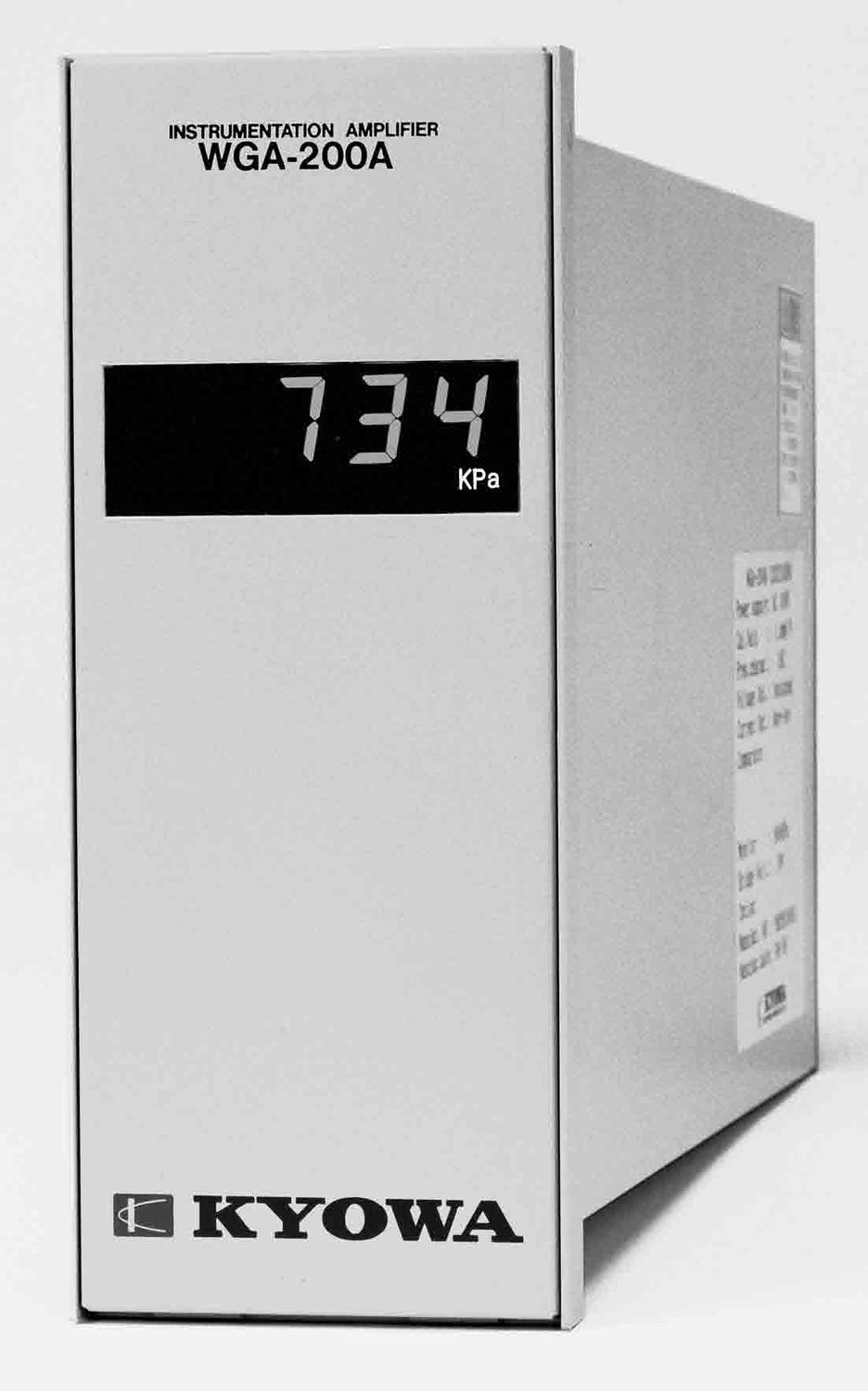 Signal amplifier - WGA-200A series - Kyowa Electronic Instruments Co ...