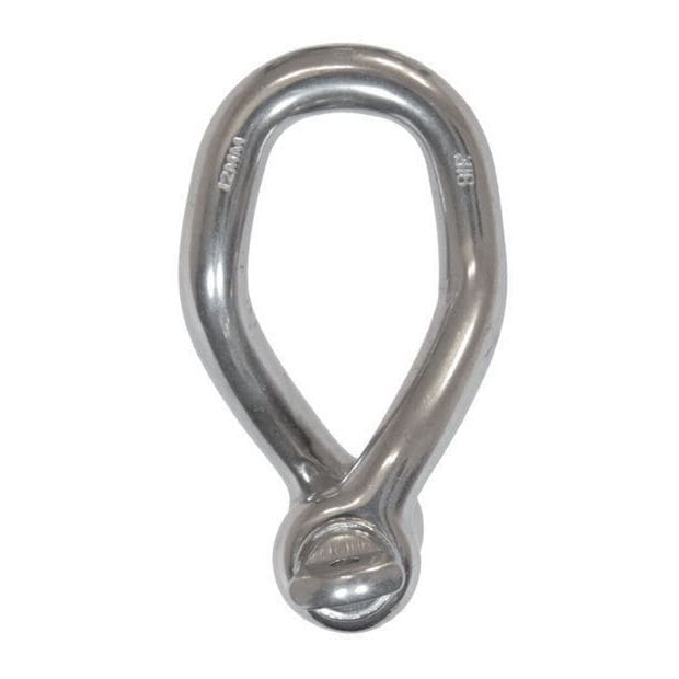 Clevis lifting shackle - A52 series - CARCANO - stainless steel