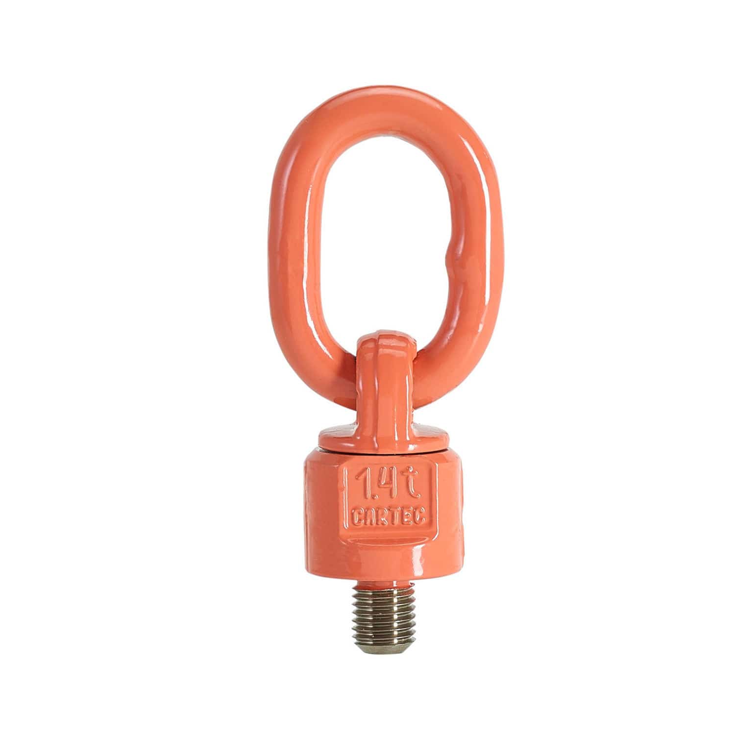 Hoist ring with swivel - C800X series - CARCANO - threaded / swivel eyebolt